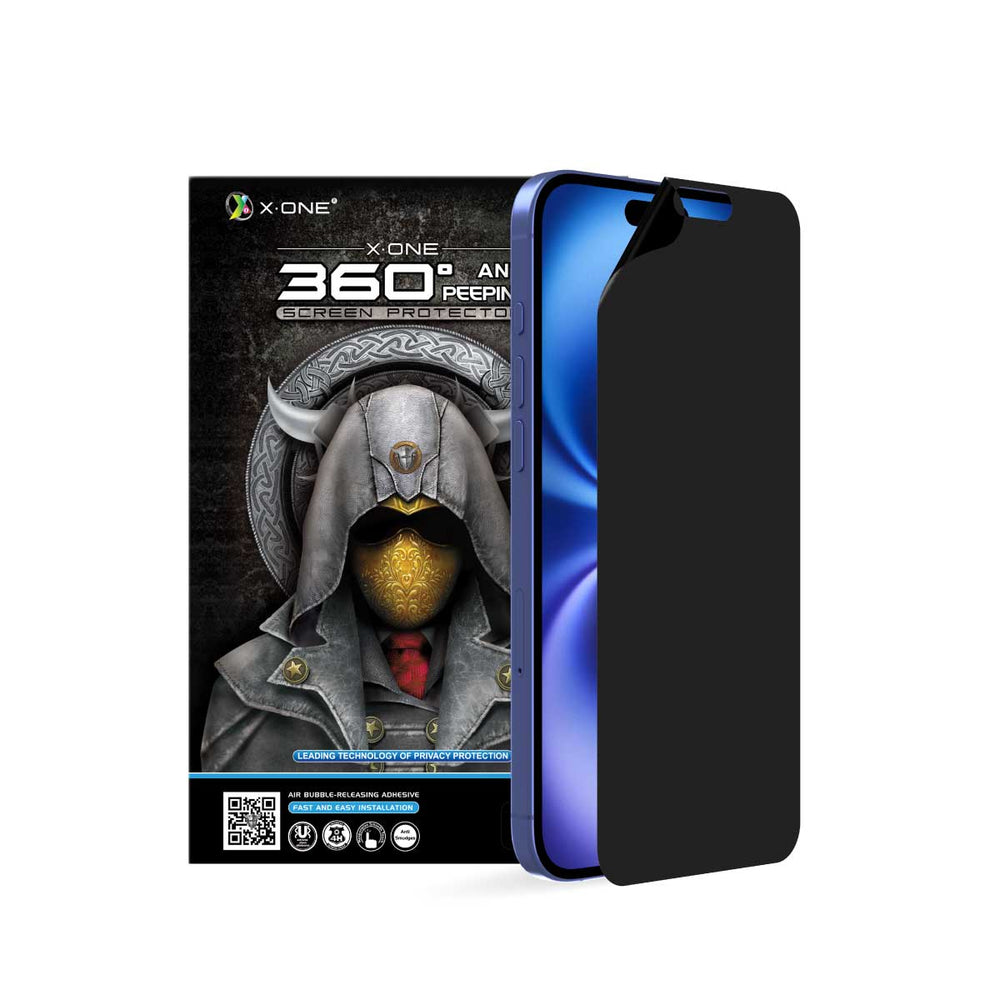 X.One® Hybrid Polymer Impact Screen Protector (Privacy + Matte) for iP