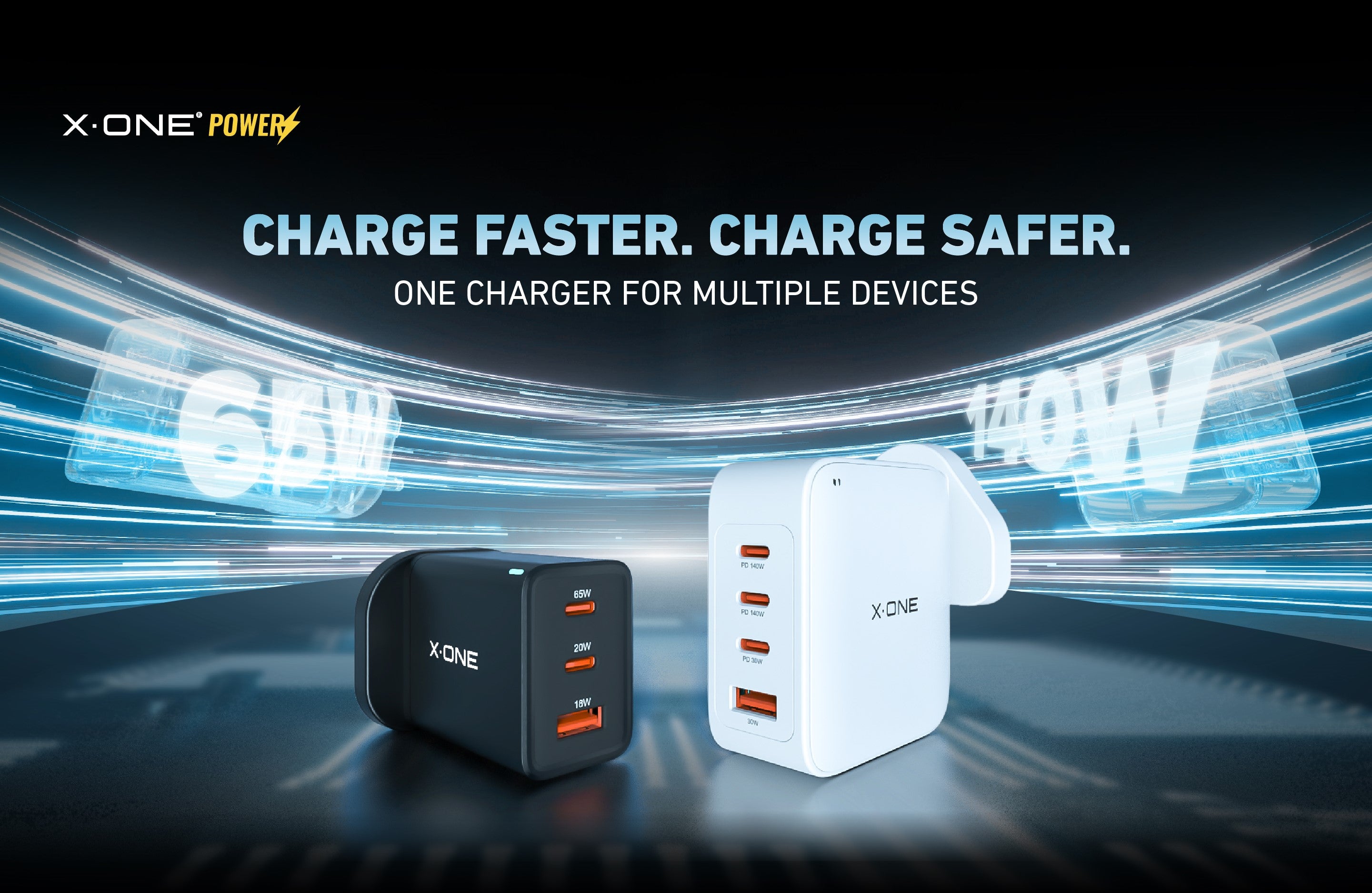 X One Power GaN Chargers